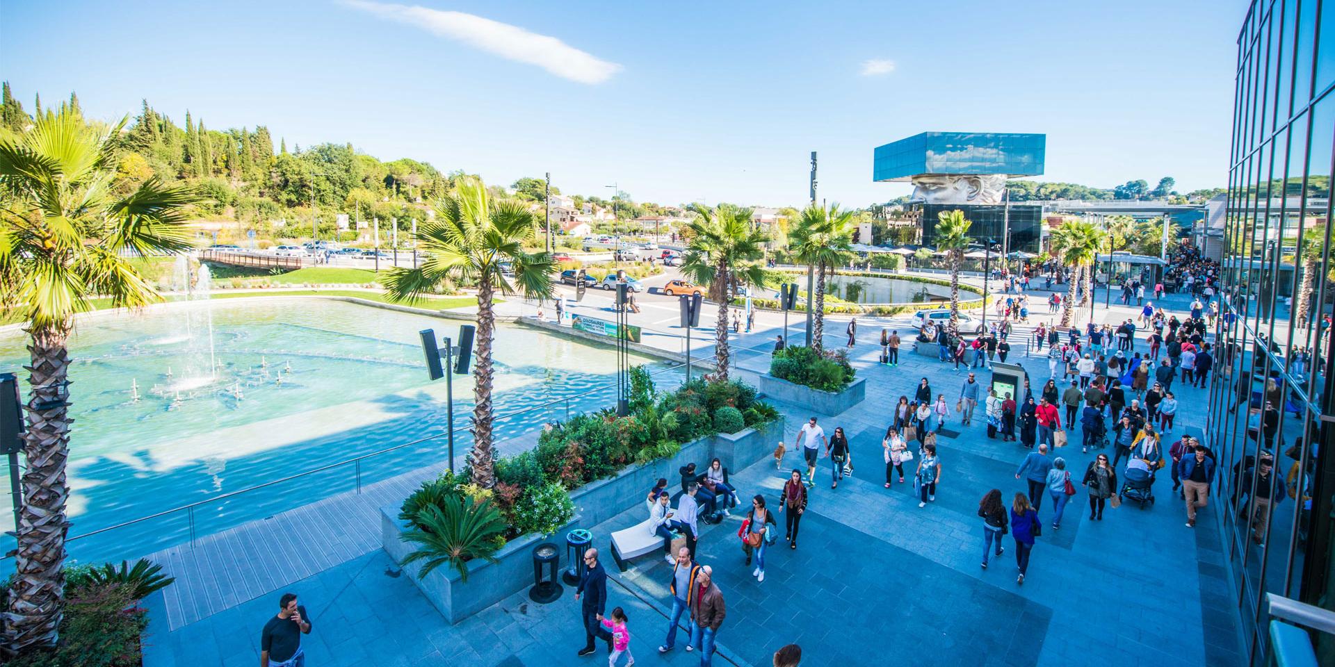 Polygone Riviera, open air art & shopping | Côte d’Azur